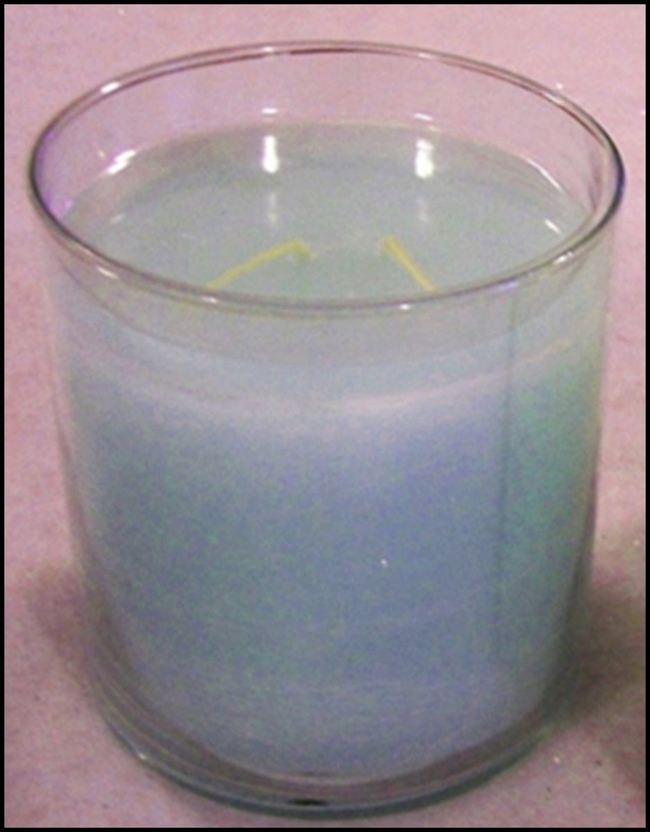 PartyLite GLOLITE GLOW LIGHT 2-Wick Round Glass Jar Boxed Candle COPAC ...